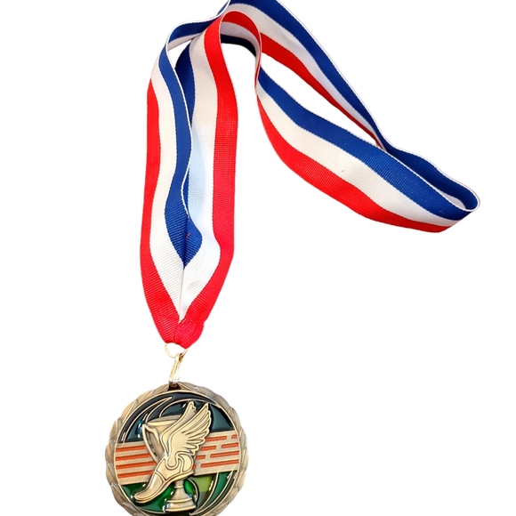 unbranded | Other | Track St Place Metal Ribbon Antique Gold Epoxy ...